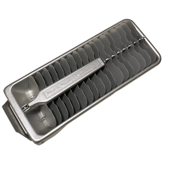 Vintage | Kitchen | Vintage Aluminum Ice Tray Frigidaire Magic Touch ...